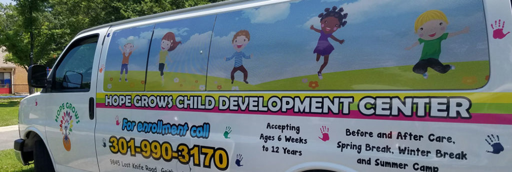 Hope Grows II Van | Hope Grows Child Development Center