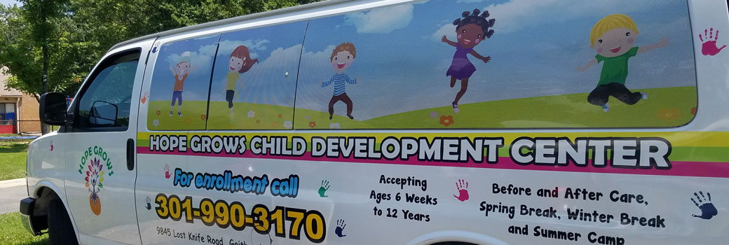 Hope Grows II Van | Hope Grows Child Development Center